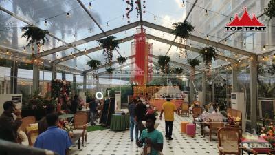China M1 Series Vertical Space Outdoor Marquee Tent With Elevated Stages Large Decorations for sale