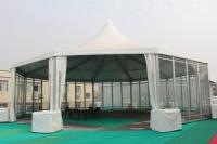 China Modern Gazebo Event Tent With Digital Printing And Hot Dip Galvanized Connections for sale
