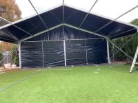 China High Strength Big Commercial Frame Tent For Game Day Equipment Storage And Teams for sale