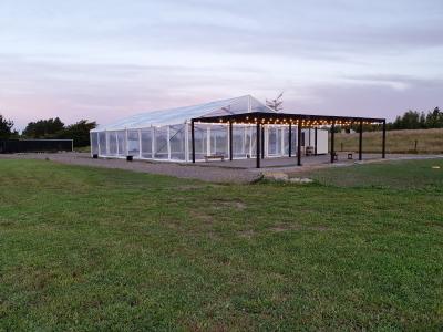 China Industrial Grade Clearspan Pvc And Aluminium Marquees For Maximum Protection OEM ODM for sale