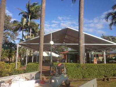 China Long Lasting Heavy Duty Garden Marquee With Aluminum Frame Customization for sale