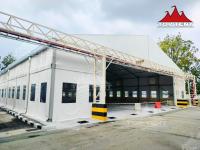 China High Capacity Clearspan Outdoor Storage Tent Large Temporary Warehouse Tent for sale