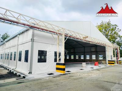 China High Capacity Clearspan Outdoor Storage Tent Large Temporary Warehouse Tent for sale