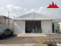 China Clearspan Heavy Duty Outdoor Storage Tent  For Long Term Use In Harsh Environmental Conditions for sale