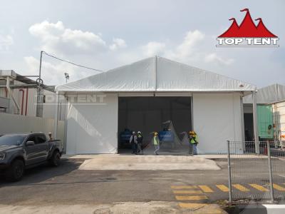 China Clearspan Heavy Duty Outdoor Storage Tent  For Long Term Use In Harsh Environmental Conditions for sale