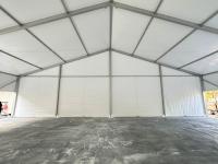 China Modular Industrial Outside Storage Tents With Reinforced Aluminum Framework Design for sale