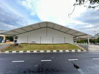China Social Outdoor Gathering Tents Arcum Commercial Event Tents With Modern Curved Design for sale
