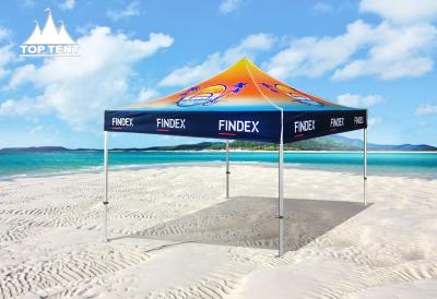 China 3x3M Folding Easy Pop Up Outdoor Tent Trade Show Portable Gazebo Tent Fireproof for sale