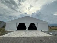 China 500 Seaters Large Movable Exhibition Marquee Tent Semi Permanent Waterproof for sale