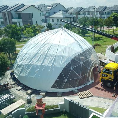 China Customization Luxury Hotel Geodesic Dome Glamping Tent Large Wedding Dome Tent for sale