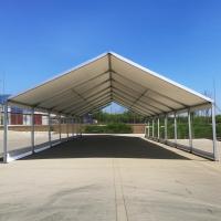 China 50m Length A Frame Marquee with 166 X 88 X 3mm Main Profile and Hot-dip Galvanized Steel Insert for Exhibition Events for sale