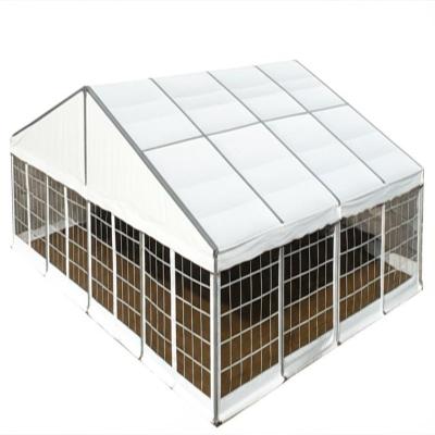 China Easy To Assemble A Frame Marquee with Glass Sidewall and ABS Sidewall for Events and Trade Shows for sale