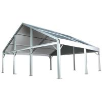 China A Frame Marquee Event Tent Frame with 4.52m Ridge Height 2.6m Side Height and 200 X 120 X 4mm (4-channel) Main Profile for sale