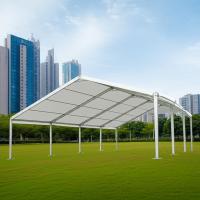 China 200 X 120 X 4mm 4-channel Main Profile A Frame Marquee with 2.6m Side Height and 4.52m Ridge Height for Outdoor Events for sale