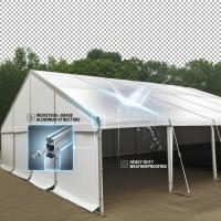 China Heavy Duty Large Marquee Tent 10x20M Waterproof PVC Outdoor Event Party Wedding Canopy Aluminum Alloy Frame Structure for sale