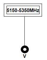 China 600mm 5.2g 5.8g Omni Directional Fiberglass Antenna High Gain 50W with 10dBi Gain for sale
