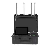 China IP65 Waterproof Portable Drone Detector Briefcase Style Uav Detection Equipment for sale