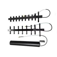 China Silver 2.4G High Gain Yagi Antenna Outdoor Counter UAV Vswr 2.0A 2400-2500MHz for sale