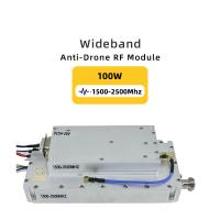 China 1500-2500mhz Anti Drone Lora Module Counter Fpv Module 300-6000mhz 100W anti drone system anti fpv 250-400mhz 50W 100-1100mhz for sale