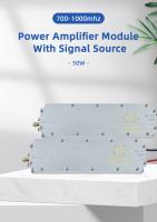China WiFi 700-1000MHz 50W GaN Module Anti Drone Anti Fpv Anti Dji Anti Autel Fpv Suppresor 700-1000MHz RF Module for sale
