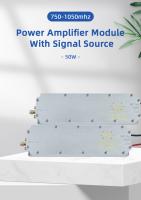 China 750-1050MHz 50W GaN Module Anti Drone Anti Fpv Anti Dji Anti Autel Fpv Suppresor 700-1000MHz RF Module for sale