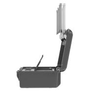 China 5-10km Dron Detector Portable Full Frequency Autel UAV Fpv Detection System  Dji Suitcase IP65 Alarm Location Tracking Security for sale