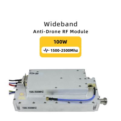 China 1500-2500MHz 100W Gan Lora Anti UAV Module Anti Portability FPV Strike for DJI RF Power Amplifier with Ciculator for sale