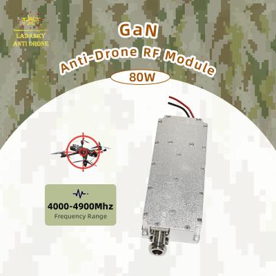 China 4000-4900Mhz 80w Wide Band Optional Lora GaN Anti FPV Digital Modulation Power Amplifier Module Counter Mavic Autel Disruption for sale