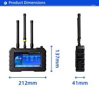 China Portable Drone Detector 70MHz-6.2GHz 2km Full Frequency FPV Video Signal Capture Anti Dron UAV Watch Team Collaboration RF Dji for sale