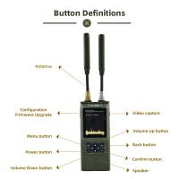 China 100-8000MHZ drone detector handheld drone detection 1~3km drone detection distance for wearable use ladasky ldkw08 for sale