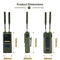 China Portable FPV Drone Detector Covering 100MHz–8GHz with OFDM HD Video Detection, Dual-Antenna Scanning for Anti Drone Systems for sale