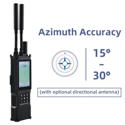 China Compact Handheld Drone Detector Providing Real Time Vibration And Sound Alerts With Easy One Handed Operation And Portability Drone Detection Anti Drone System For Wearable Use for sale