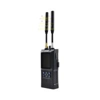 China 1km-2km Handheld Dron Detector 100M~8000Mhz Full Bands 1.5G 2.4G 5.8G Portable Anti FPV Video Signal Capture UAV Dji Detect System for sale