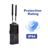 China Professional Drone 0-8GHz Signal Detector for OFDM HD FPV and FM Analog Transmission with Vibration Sound Alarm and Built in Data Logging for Airport Security for sale