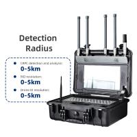 China Portable Spectrum Analyzer Drone Detector FPV & Digital UAV Detection with Real-time Video Snapshot 5km RF Signal Finder for Prison & Airport Security for sale