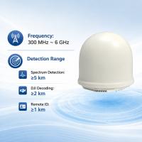 China D09 300 MHz ~ 6 GHz UAV RF Detection System High-precision Direction Finding Advanced Detection & Identification for sale