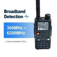 China Lightweight 300-6200MHz 1.5KM Handheld UAV Detector LDKW06 | Portable Sensing Equipment for sale