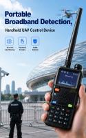 China Lightweight 300-6200MHz 1.5KM Handheld UAV Detector LDKW06 | Portable Sensing Equipment for sale