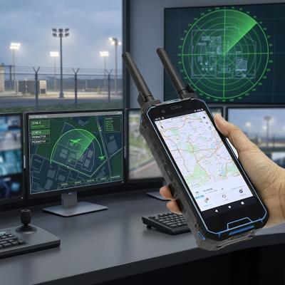 China Handheld drone detection for anti drone system 100-6GHZ anti drone security wearable using detect drones uav fpv drone detector for sale
