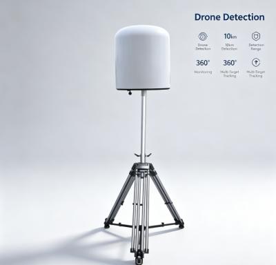 China UAV Detection Syste | 10km Long-Range 100MHz–6GHz Passive Drone Detector | Real-Time Flight Path Tracking, Remote Controller Localization, 7×24h Operation, TDOA & Countermeasure Integration for sale