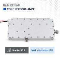 China RF Power Amplifier Module 300-2500MHz 100W High Power Amplifier 32V DC Supply for Lab RF Testing, Custom RF Connectors Supported for sale