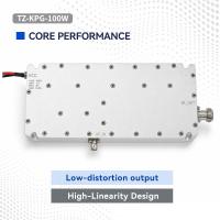 China RF Power Amplifier Module 300-2500MHz 100W High Power Amplifier 32V DC Supply for Lab RF Testing, Custom RF Connectors Supported for sale