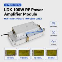 China 100W 300-6000MHz Multi-Band High-Power RF Amplifier Module Built-in Temperature Protection for Low-Altitude Security & UAV Communication Management Systems for sale