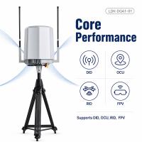 China LDK-DGA1-01 Fixed Drone Detection 10KM 70MHz-6GHz Outdoor Low Altitude UAV Monitoring and Direction Finding Device for sale