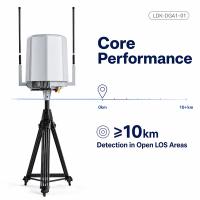 China LDK-DGA1-01 Fixed Drone Detection 10KM 70MHz-6GHz Outdoor Low Altitude UAV Monitoring and Direction Finding Device for sale