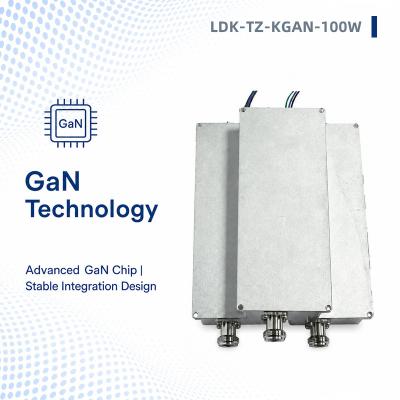 China High Power 100W Amplifier Module for Anti Drone GaN 100-400/400-700/700-1020MHz RF Amplifier Supports LoRa Module Integration for sale