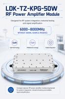 China 6000‑8000MHz 50W GaN RF Amplifier Module LDK‑TZ‑KPG‑50W for sale