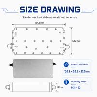 China 50W 6000-8000M Anti-Drone High Power Amplifier Module for UAV Defense for sale