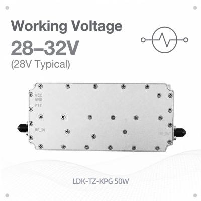 China 50W 6000-8000M GaN RF Amplifier Board for Anti-Drone Defense Systems for sale