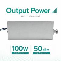 China Ladasky 100W 50dBm GaN Power Amplifier 100-1020MHz RF Amplifier Module with Built-in Signal Source for Counter Drone Systems for sale